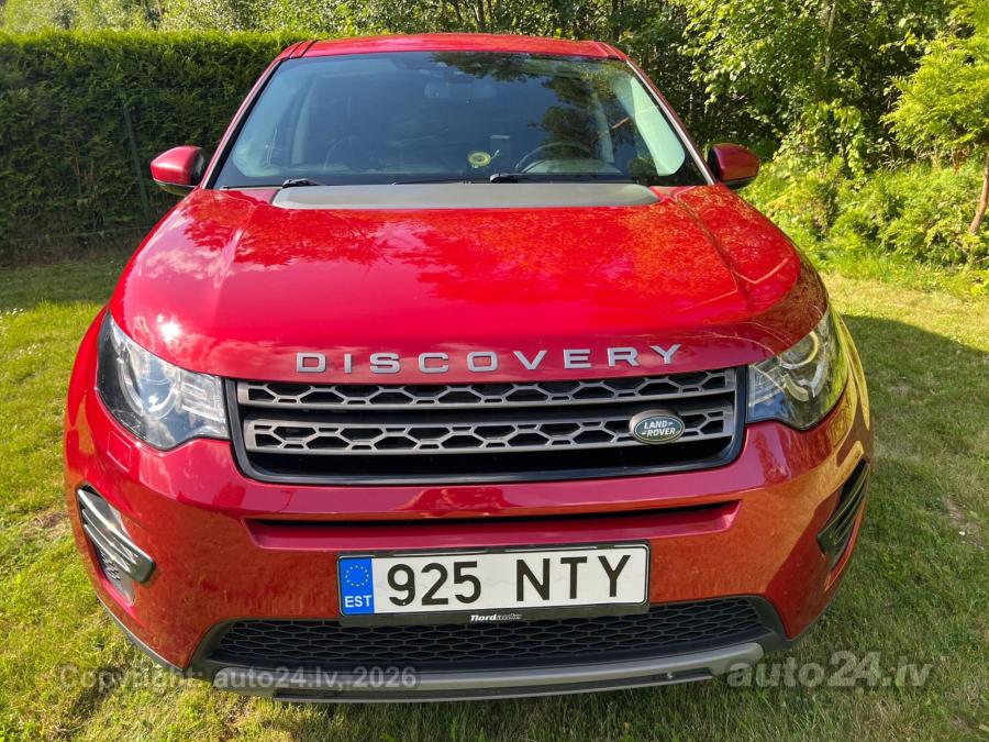 Красный Ленд Ровер Discovery Sport 2017 в Таллин, объемом двигателя 2.00 л и пробегом 161 тыс. км за 12900 €, фото 3 на AUTOMOTO.COM.LV