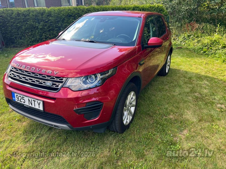 Красный Ленд Ровер Discovery Sport 2017 в Таллин, объемом двигателя 2.00 л и пробегом 161 тыс. км за 12900 €, фото 4 на AUTOMOTO.COM.LV