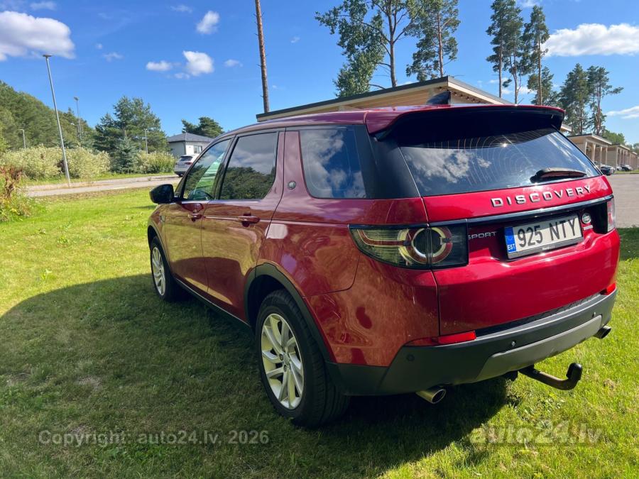 Красный Ленд Ровер Discovery Sport 2017 в Таллин, объемом двигателя 2.00 л и пробегом 161 тыс. км за 12900 €, фото 6 на AUTOMOTO.COM.LV