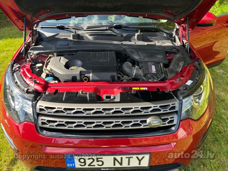 Красный Ленд Ровер Discovery Sport 2017 в Таллин, объемом двигателя 2.00 л и пробегом 161 тыс. км за 12900 €, фото 7 на AUTOMOTO.COM.LV
