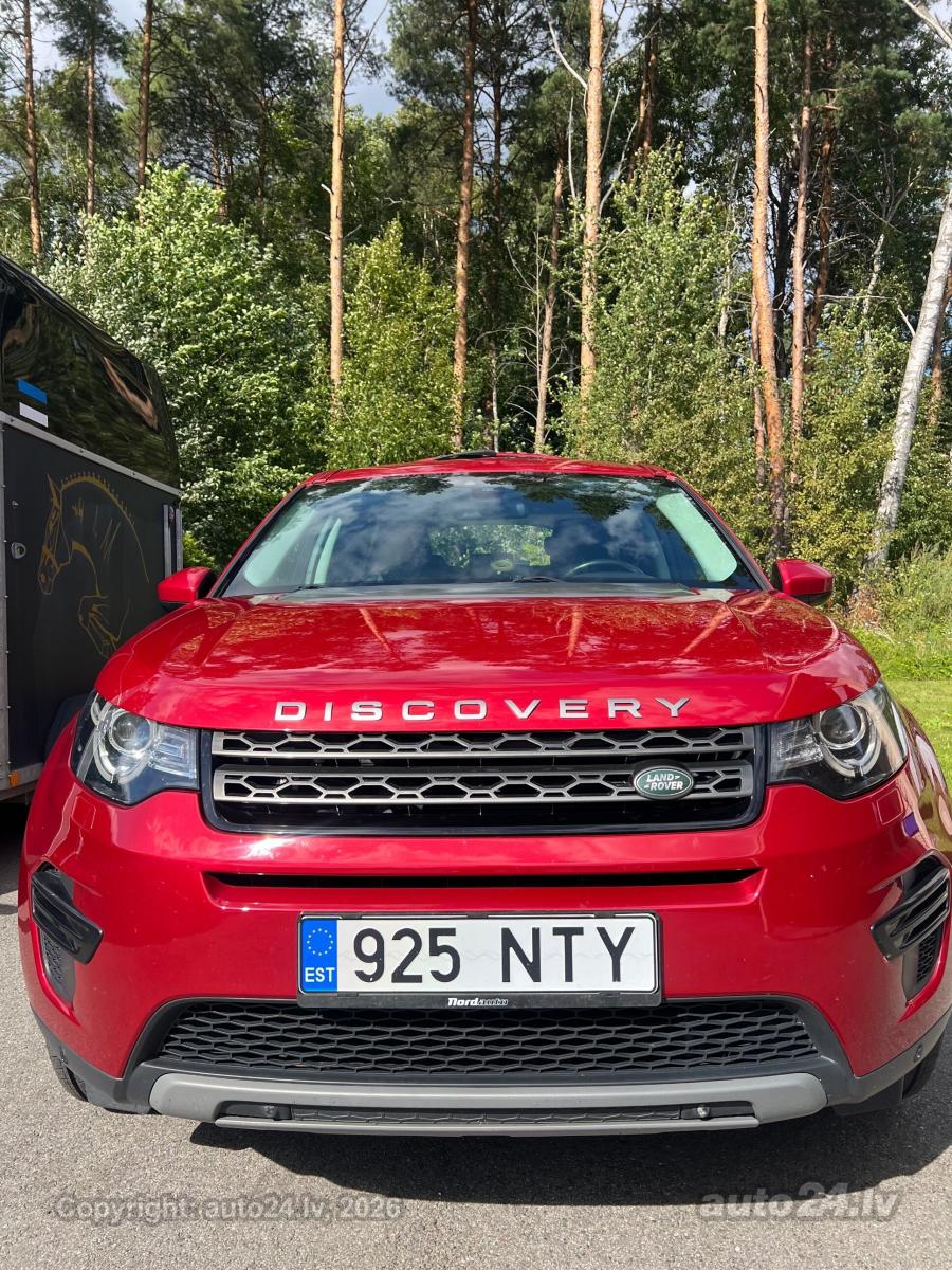 Красный Ленд Ровер Discovery Sport 2017 в Таллин, объемом двигателя 2.00 л и пробегом 161 тыс. км за 12900 €, фото 16 на AUTOMOTO.COM.LV