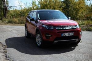 Sarkans Land Rover Discovery Sport 2017 Rīga, ar dzinēja tilpumu 2.00 L un nobraukumu 151 tūkst. km par 14000 €, foto  vietnē AUTOMOTO.COM.LV