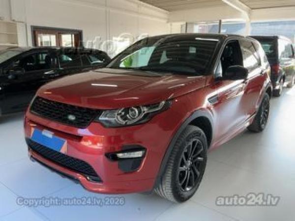 Sarkans Land Rover Discovery Sport 2018 Tallina, ar dzinēja tilpumu 2.00 L un nobraukumu 138 tūkst. km par 12999 €, foto 1 vietnē AUTOMOTO.COM.LV