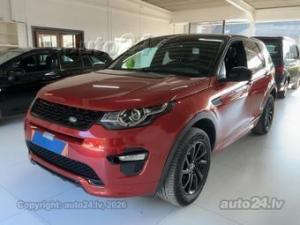 Sarkans Land Rover Discovery Sport 2018 Tallina, ar dzinēja tilpumu 2.00 L un nobraukumu 138 tūkst. km par 12999 €, foto  vietnē AUTOMOTO.COM.LV