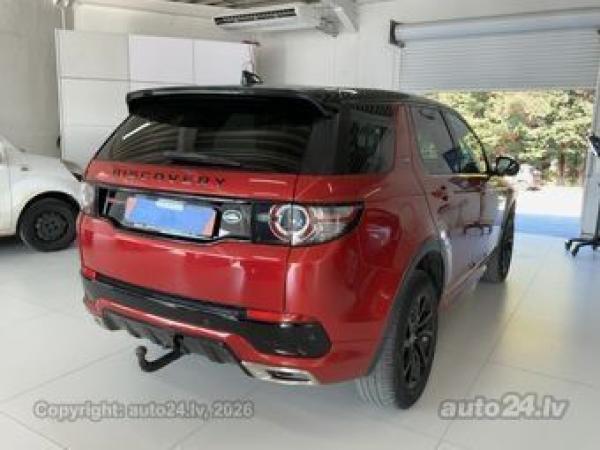 Sarkans Land Rover Discovery Sport 2018 Tallina, ar dzinēja tilpumu 2.00 L un nobraukumu 138 tūkst. km par 12999 €, foto 2 vietnē AUTOMOTO.COM.LV