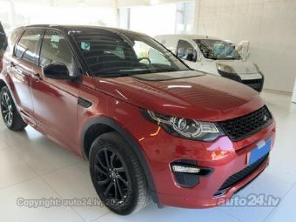 Sarkans Land Rover Discovery Sport 2018 Tallina, ar dzinēja tilpumu 2.00 L un nobraukumu 138 tūkst. km par 12999 €, foto 4 vietnē AUTOMOTO.COM.LV
