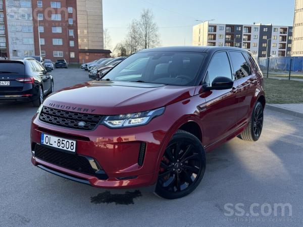 Red Land Rover Discovery Sport 2019 in Jelgava, with an engine capacity of 2.00 L and mileage of 0 thousand km for 17500 €, photo 2 on AUTOMOTO.COM.LV