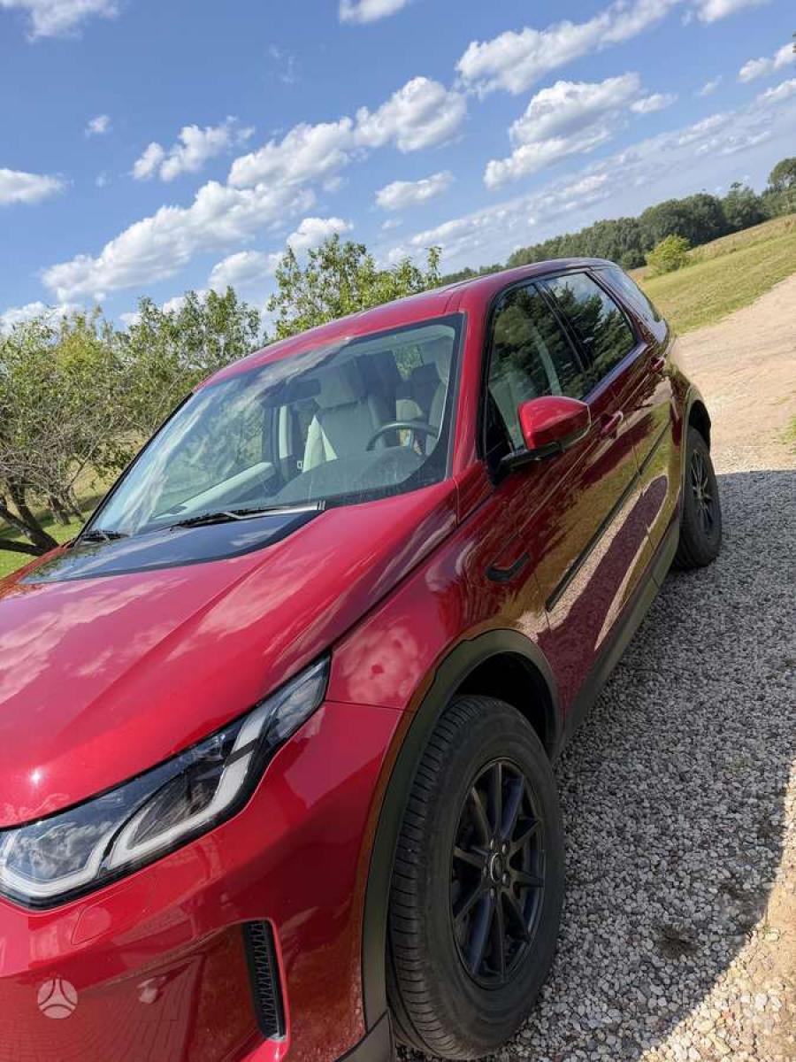 Красный Ленд Ровер Discovery Sport 2019 в Швенчёнис, объемом двигателя 2.00 л и пробегом 46 тыс. км за 19200 €, фото 3 на AUTOMOTO.COM.LV