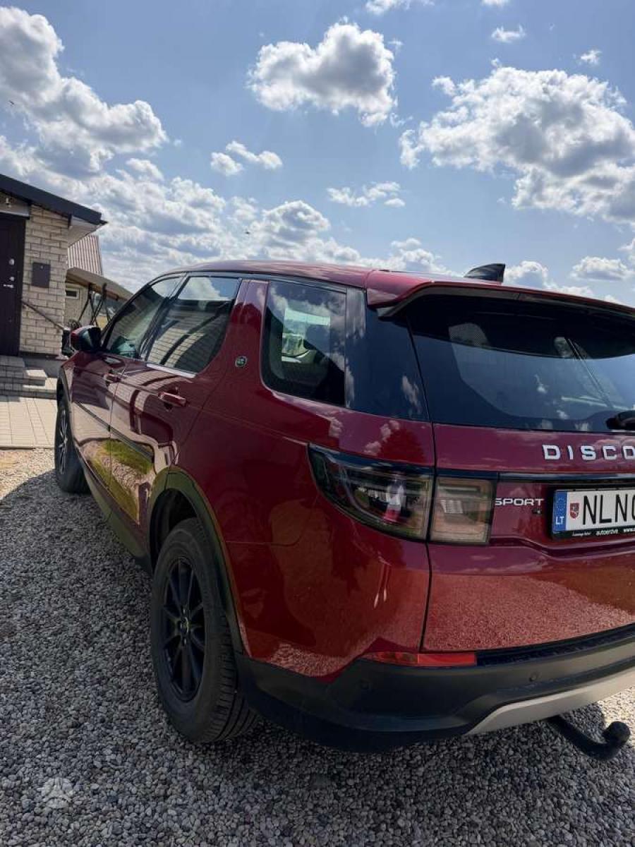 Красный Ленд Ровер Discovery Sport 2019 в Швенчёнис, объемом двигателя 2.00 л и пробегом 46 тыс. км за 19200 €, фото 4 на AUTOMOTO.COM.LV
