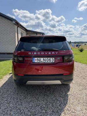 Красный Ленд Ровер Discovery Sport 2019 в Швенчёнис, объемом двигателя 2.00 л и пробегом 46 тыс. км за 19200 €, фото 5 на AUTOMOTO.COM.LV