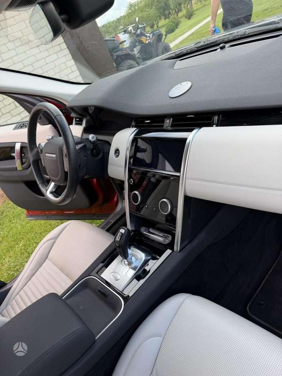 Красный Ленд Ровер Discovery Sport 2019 в Швенчёнис, объемом двигателя 2.00 л и пробегом 46 тыс. км за 19200 €, фото 31 на AUTOMOTO.COM.LV