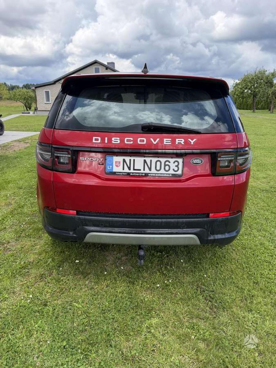 Красный Ленд Ровер Discovery Sport 2019 в Швенчёнис, объемом двигателя 2.00 л и пробегом 46 тыс. км за 19200 €, фото 35 на AUTOMOTO.COM.LV