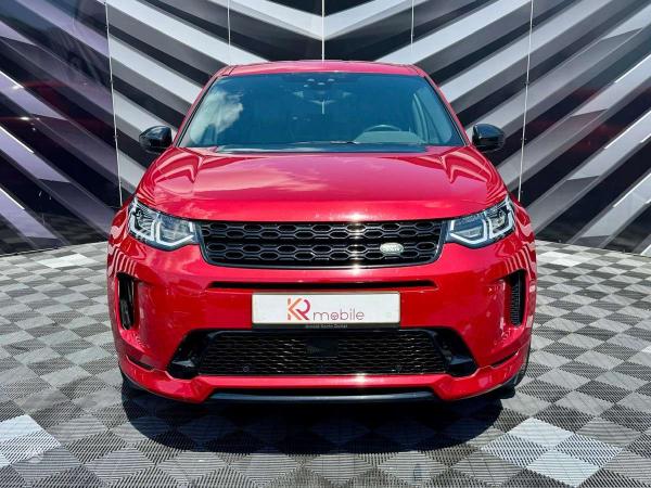 Sarkans Land Rover Discovery Sport 2021 Marijampole, ar dzinēja tilpumu 2.00 L un nobraukumu 130 tūkst. km par 15900 €, foto 3 vietnē AUTOMOTO.COM.LV