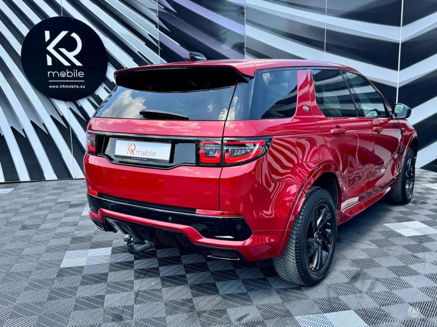Sarkans Land Rover Discovery Sport 2021 Marijampole, ar dzinēja tilpumu 2.00 L un nobraukumu 130 tūkst. km par 15900 €, foto 10 vietnē AUTOMOTO.COM.LV