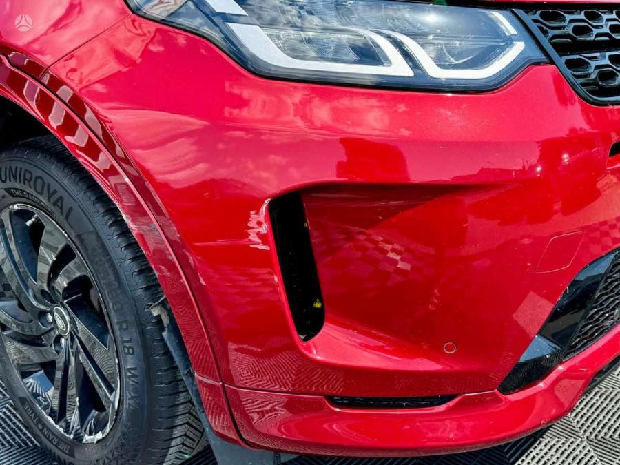 Sarkans Land Rover Discovery Sport 2021 Marijampole, ar dzinēja tilpumu 2.00 L un nobraukumu 130 tūkst. km par 15900 €, foto 14 vietnē AUTOMOTO.COM.LV