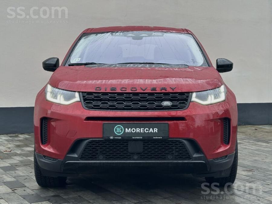 Sarkans Land Rover Discovery Sport 2022 Rīga, ar dzinēja tilpumu 1.50 L un nobraukumu 75 tūkst. km par 39950 €, foto 2 vietnē AUTOMOTO.COM.LV