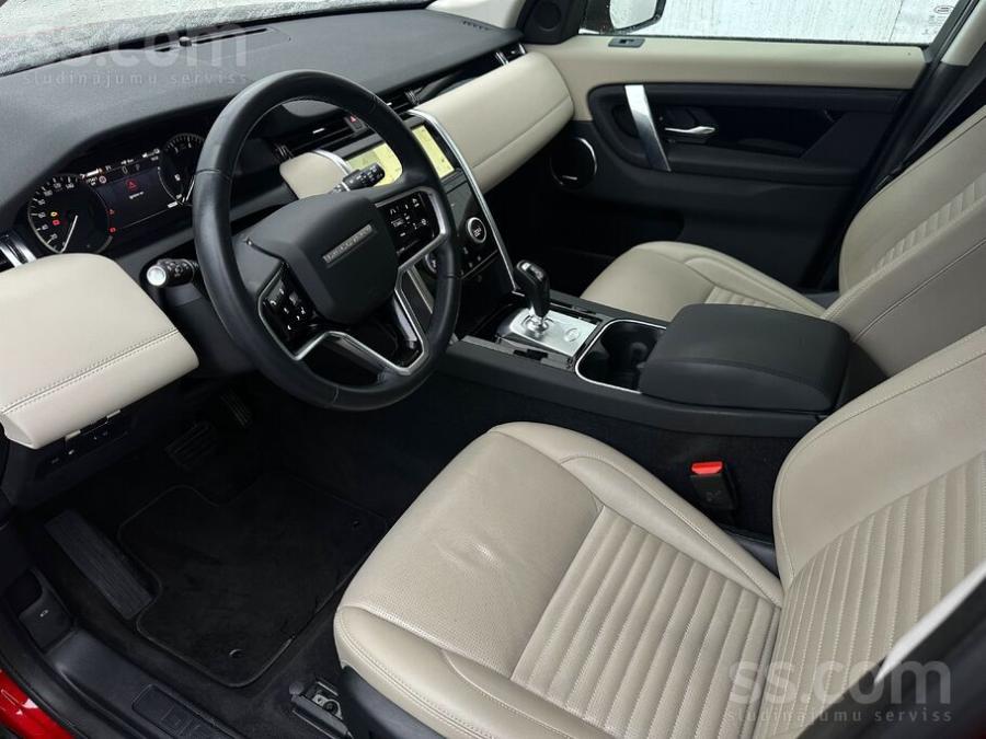 Sarkans Land Rover Discovery Sport 2022 Rīga, ar dzinēja tilpumu 1.50 L un nobraukumu 75 tūkst. km par 39950 €, foto 7 vietnē AUTOMOTO.COM.LV