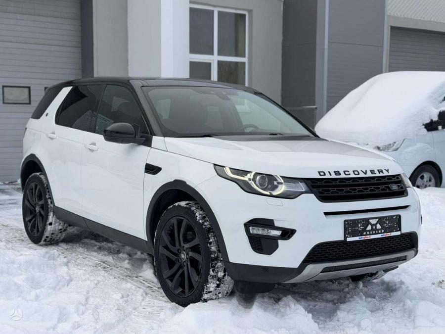 Белый Ленд Ровер Discovery Sport 2015 в Утена, объемом двигателя 2.18 л и пробегом 187 тыс. км за 13650 €, фото 1 на AUTOMOTO.COM.LV