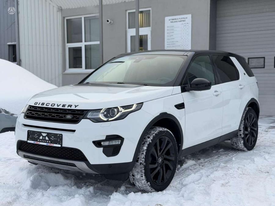 Белый Ленд Ровер Discovery Sport 2015 в Утена, объемом двигателя 2.18 л и пробегом 187 тыс. км за 13650 €, фото 3 на AUTOMOTO.COM.LV