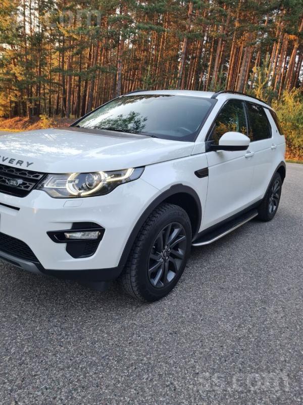 Белый Ленд Ровер Discovery Sport 2015 в Даугавпилс, объемом двигателя 2.00 л и пробегом 129 тыс. км за 16700 €, фото 4 на AUTOMOTO.COM.LV