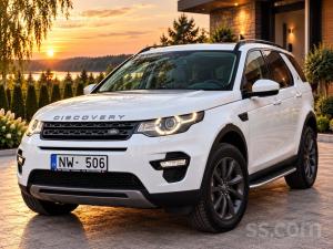 Белый Ленд Ровер Discovery Sport 2015 в Даугавпилс, объемом двигателя 2.00 л и пробегом 129 тыс. км за 16400 €, фото 1 на AUTOMOTO.COM.LV