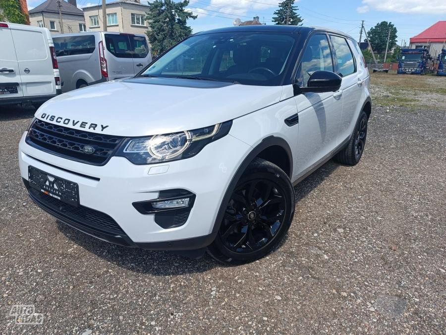 White Land Rover Discovery Sport 2015 in Kaunas, with an engine capacity of 2.20 L and mileage of 286 thousand km for 11990 €, photo 1 on AUTOMOTO.COM.LV