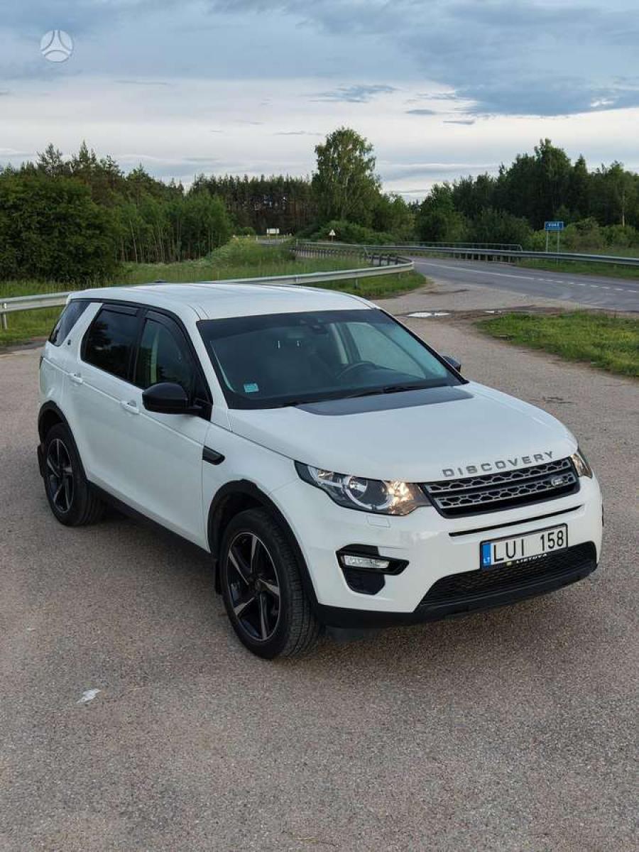 Белый Ленд Ровер Discovery Sport 2015 в Вильнюс, объемом двигателя 2.18 л и пробегом 303 тыс. км за 9300 €, фото 3 на AUTOMOTO.COM.LV