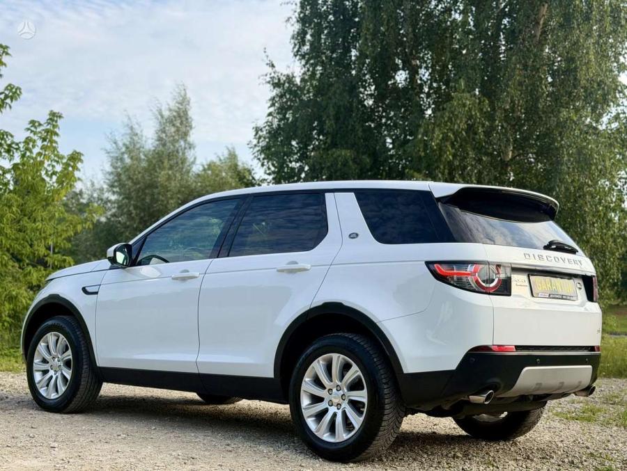Белый Ленд Ровер Discovery Sport 2015 в Шяуляй, объемом двигателя 2.18 л и пробегом 195 тыс. км за 14450 €, фото 4 на AUTOMOTO.COM.LV