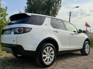 Белый Ленд Ровер Discovery Sport 2015 в Шяуляй, объемом двигателя 2.18 л и пробегом 195 тыс. км за 14450 €, фото 9 на AUTOMOTO.COM.LV