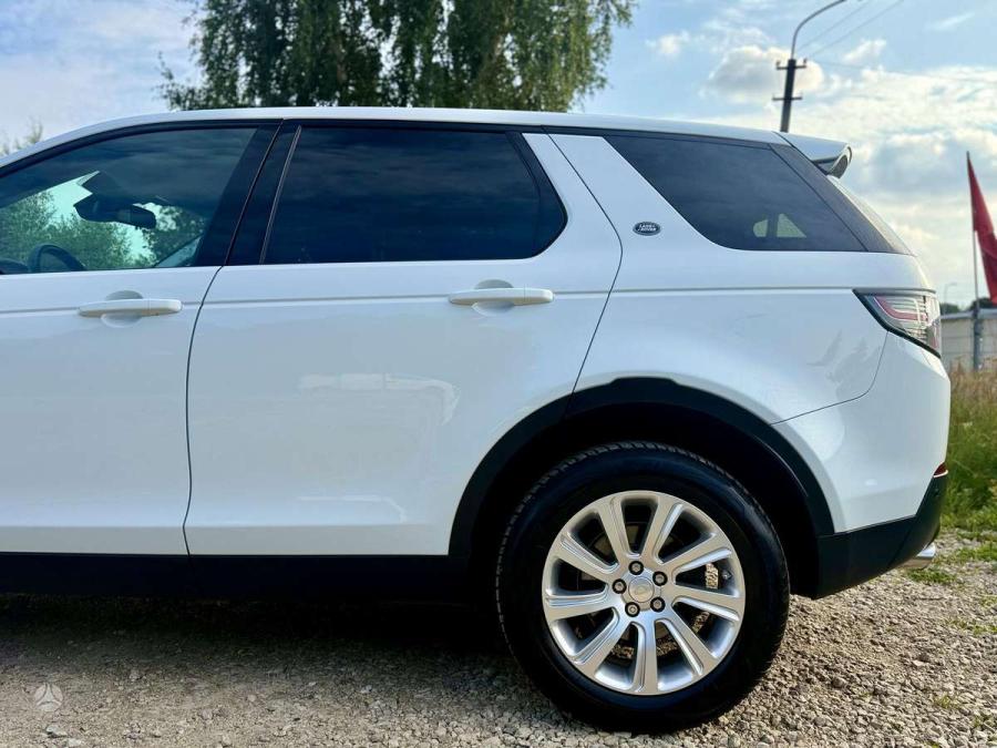 Белый Ленд Ровер Discovery Sport 2015 в Шяуляй, объемом двигателя 2.18 л и пробегом 195 тыс. км за 14450 €, фото 13 на AUTOMOTO.COM.LV