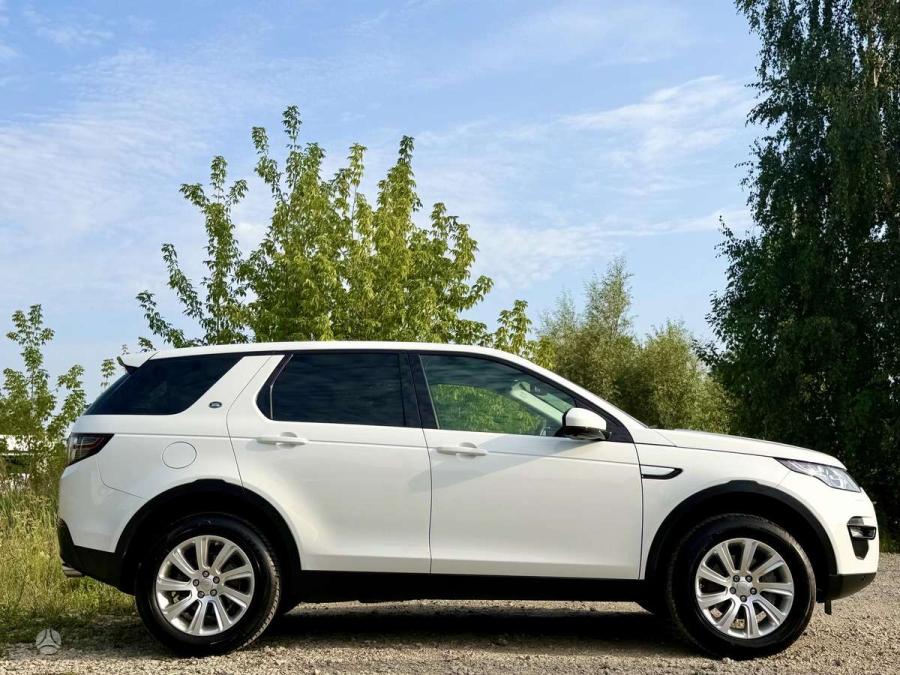 Белый Ленд Ровер Discovery Sport 2015 в Шяуляй, объемом двигателя 2.18 л и пробегом 195 тыс. км за 14450 €, фото 15 на AUTOMOTO.COM.LV