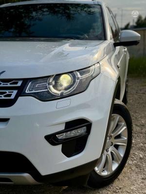 Белый Ленд Ровер Discovery Sport 2015 в Шяуляй, объемом двигателя 2.18 л и пробегом 195 тыс. км за 14450 €, фото 21 на AUTOMOTO.COM.LV