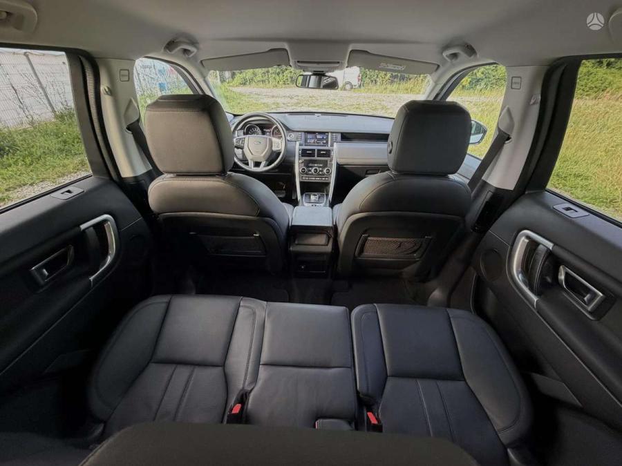 Белый Ленд Ровер Discovery Sport 2015 в Шяуляй, объемом двигателя 2.18 л и пробегом 195 тыс. км за 14450 €, фото 38 на AUTOMOTO.COM.LV