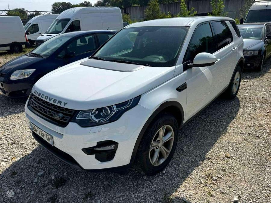 Белый Ленд Ровер Discovery Sport 2015 в Шяуляй, объемом двигателя 2.18 л и пробегом 200 тыс. км за 7200 €, фото 4 на AUTOMOTO.COM.LV