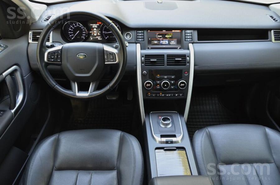Белый Ленд Ровер Discovery Sport 2015 в Рига, объемом двигателя 2.20 л и пробегом 229 тыс. км за 11990 €, фото 14 на AUTOMOTO.COM.LV