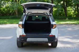 Белый Ленд Ровер Discovery Sport 2015 в Рига, объемом двигателя 2.20 л и пробегом 229 тыс. км за 11990 €, фото 30 на AUTOMOTO.COM.LV