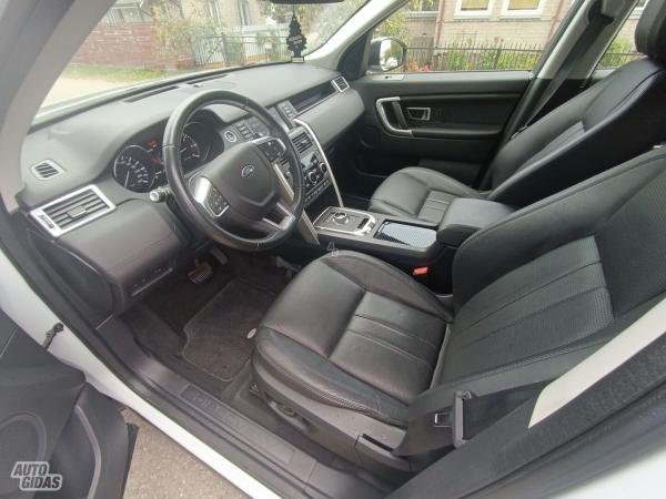 Balts Land Rover Discovery Sport 2015 Kauņa, ar dzinēja tilpumu 2.20 L un nobraukumu 288 tūkst. km par 11300 €, foto 9 vietnē AUTOMOTO.COM.LV