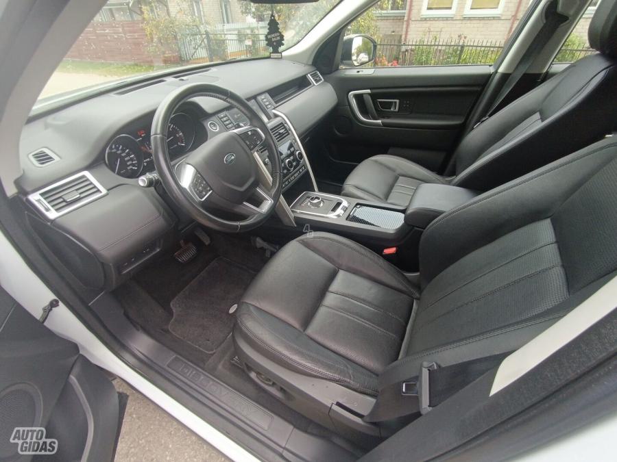 Белый Ленд Ровер Discovery Sport 2015 в Каунас, объемом двигателя 2.20 л и пробегом 288 тыс. км за 11300 €, фото 10 на AUTOMOTO.COM.LV