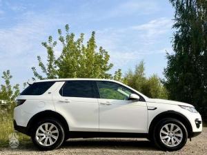 Balts Land Rover Discovery Sport 2015 Šauļi, ar dzinēja tilpumu 2.18 L un nobraukumu 195 tūkst. km par 14450 €, foto 15 vietnē AUTOMOTO.COM.LV