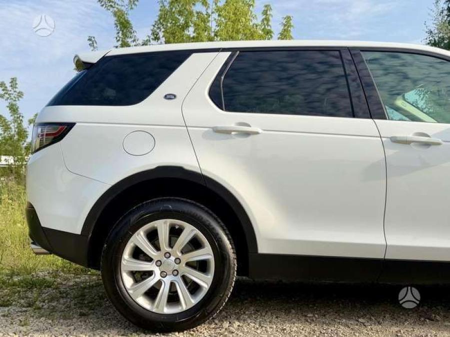 Белый Ленд Ровер Discovery Sport 2015 в Шяуляй, объемом двигателя 2.18 л и пробегом 195 тыс. км за 14450 €, фото 10 на AUTOMOTO.COM.LV