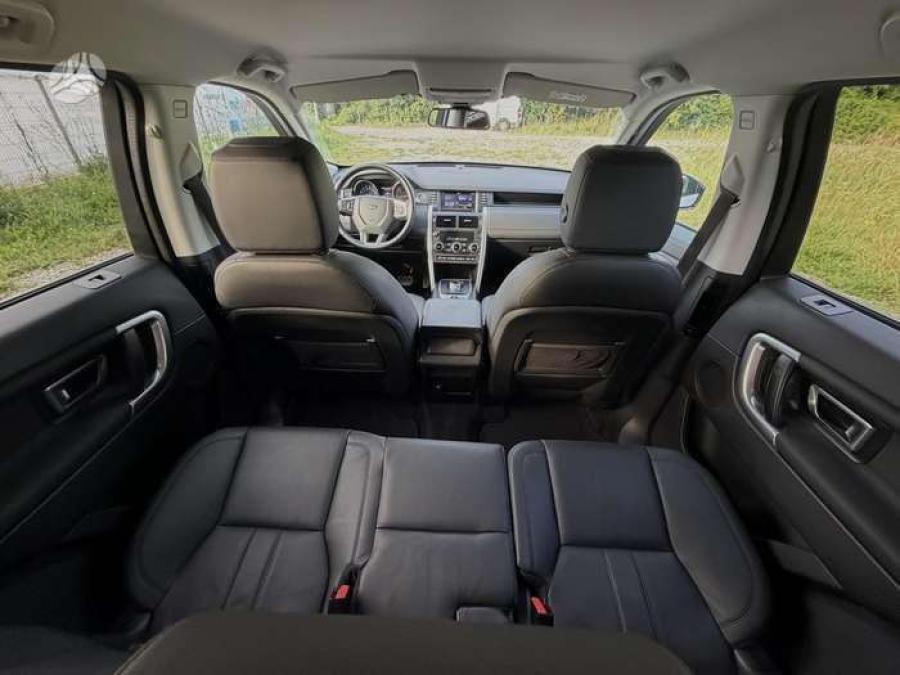 Белый Ленд Ровер Discovery Sport 2015 в Шяуляй, объемом двигателя 2.18 л и пробегом 195 тыс. км за 14450 €, фото 38 на AUTOMOTO.COM.LV