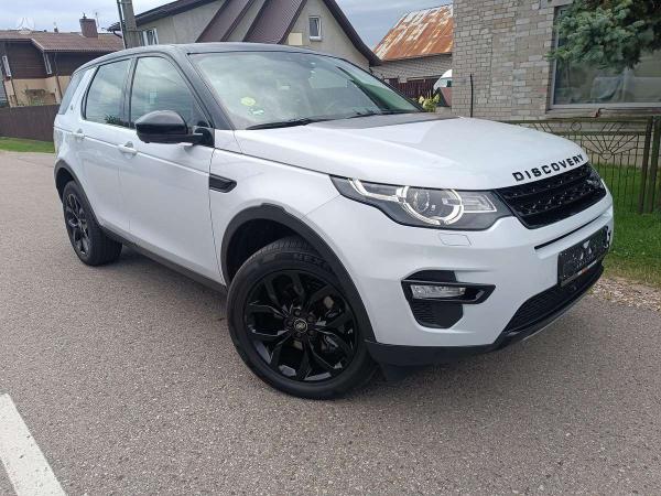 Ленд Ровер Discovery Sport 2015 в Каунас на AUTOMOTO.COM.LV Белый Ленд Ровер Discovery Sport 2015 в Каунас, объемом двигателя 2.18 л и пробегом 288 тыс. км за 11300 €, фото 4 на AUTOMOTO.COM.LV