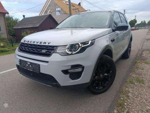 White Land Rover Discovery Sport 2015 in Kaunas, with an engine capacity of 2.18 L and mileage of 288 thousand km for 11300 €, photo 6 on AUTOMOTO.COM.LV