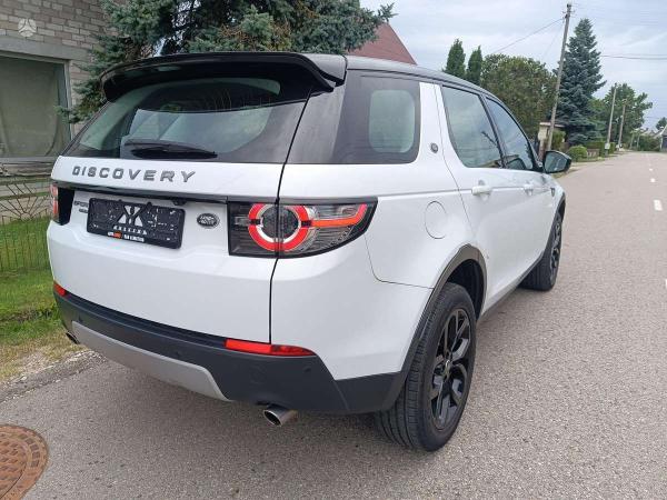Ленд Ровер Discovery Sport 2015 в Каунас на AUTOMOTO.COM.LV Белый Ленд Ровер Discovery Sport 2015 в Каунас, объемом двигателя 2.18 л и пробегом 288 тыс. км за 11300 €, фото 8 на AUTOMOTO.COM.LV