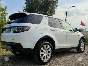 Белый Ленд Ровер Discovery Sport 2015 в Шяуляй, объемом двигателя 2.18 л и пробегом 195 тыс. км за 14450 €, фото 9 на AUTOMOTO.COM.LV