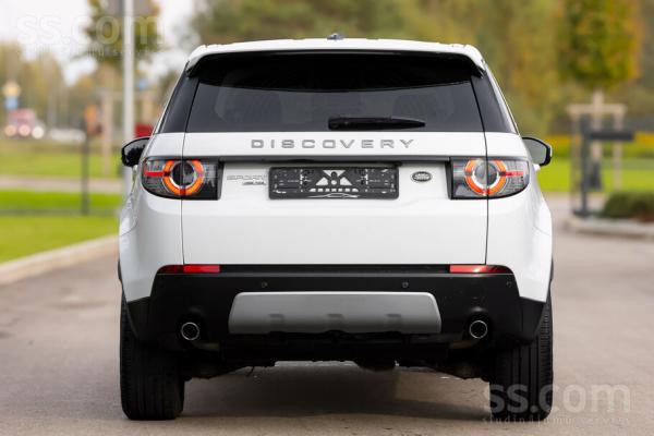 Land Rover Discovery Sport 2015 Jelgava vietnē Balts Land Rover Discovery Sport 2015 Jelgava, ar dzinēja tilpumu 2.20 L un nobraukumu 0 tūkst. km par 11900 €, foto 6 vietnē AUTOMOTO.COM.LV