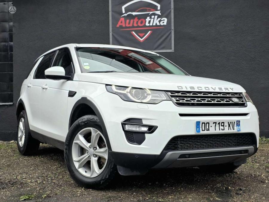 Balts Land Rover Discovery Sport 2015 Šauļi, ar dzinēja tilpumu 2.18 L un nobraukumu 216 tūkst. km par 7600 €, foto 1 vietnē AUTOMOTO.COM.LV