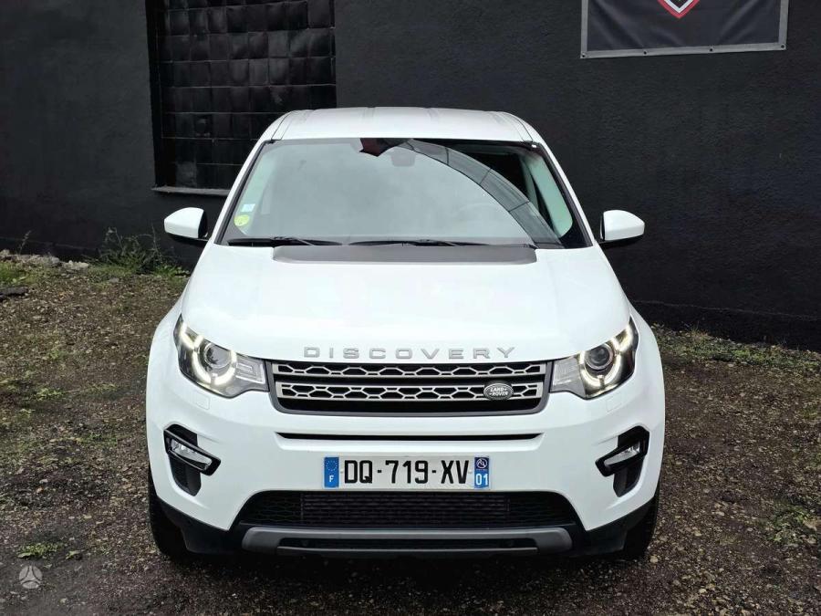 Balts Land Rover Discovery Sport 2015 Šauļi, ar dzinēja tilpumu 2.18 L un nobraukumu 216 tūkst. km par 7600 €, foto 3 vietnē AUTOMOTO.COM.LV