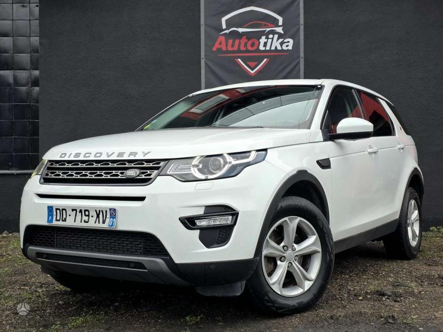 Balts Land Rover Discovery Sport 2015 Šauļi, ar dzinēja tilpumu 2.18 L un nobraukumu 216 tūkst. km par 7600 €, foto 4 vietnē AUTOMOTO.COM.LV