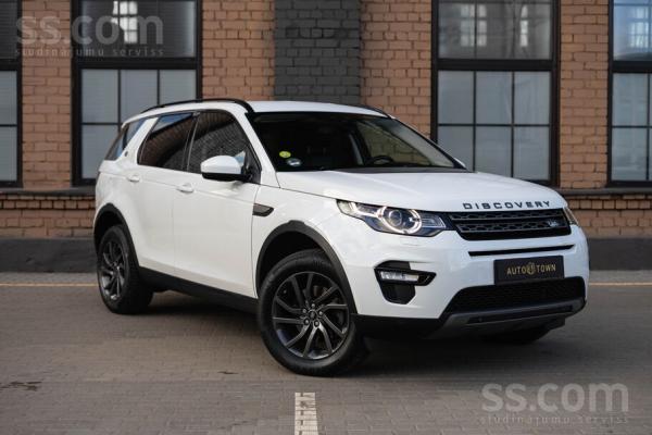White Land Rover Discovery Sport 2016 in Riga, with an engine capacity of 2.00 L and mileage of 193 thousand km for 10500 €, photo 3 on AUTOMOTO.COM.LV